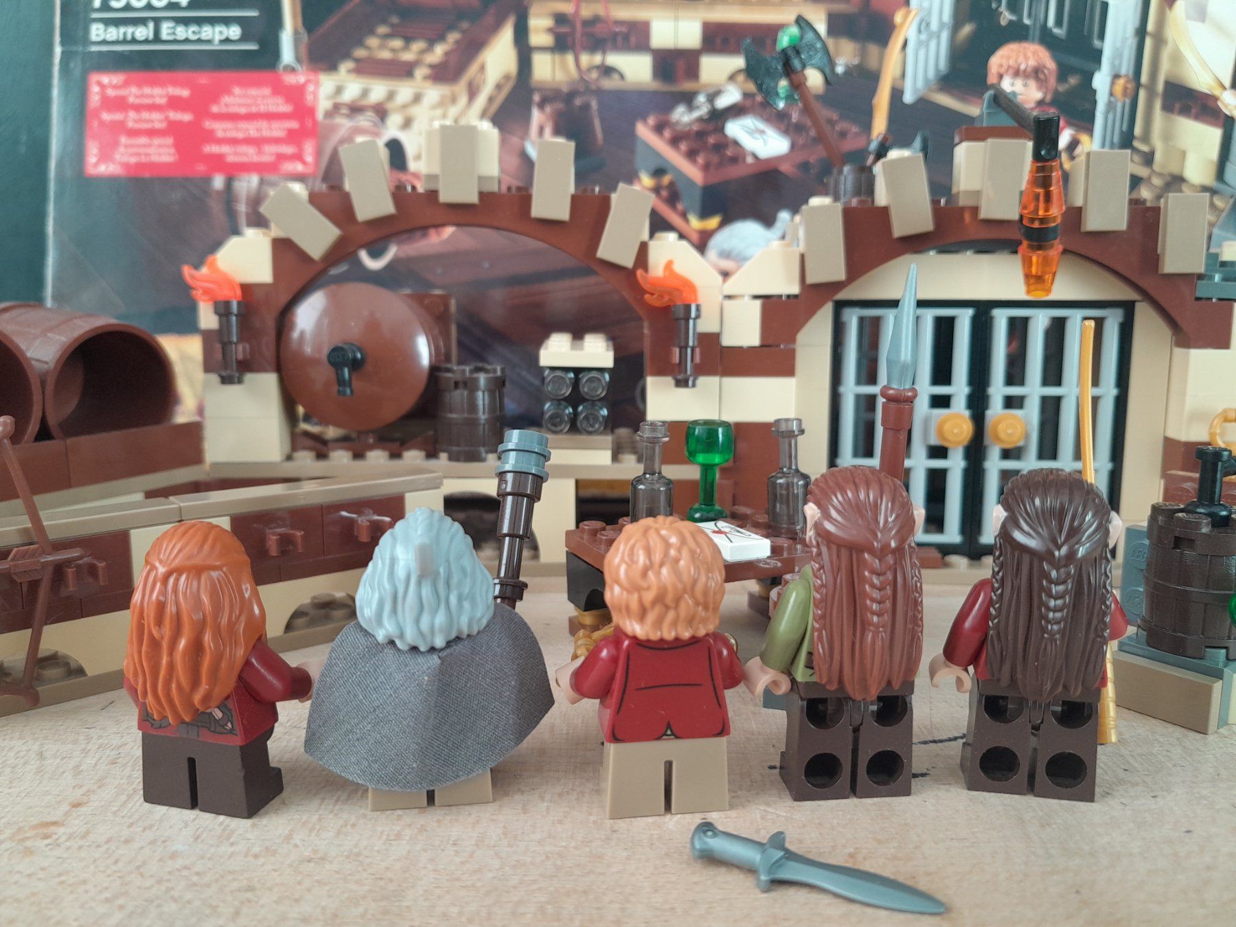 Lego 79004 Barrel Escape Hobbit Herr der Ringe Lord of Rings (Gebraucht ...
