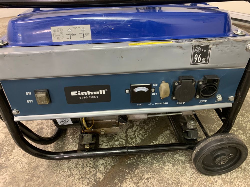 Stromerzeuger ( Benzin ) Einhell Blue BT - PG 3100/1 (Gebraucht) in ...