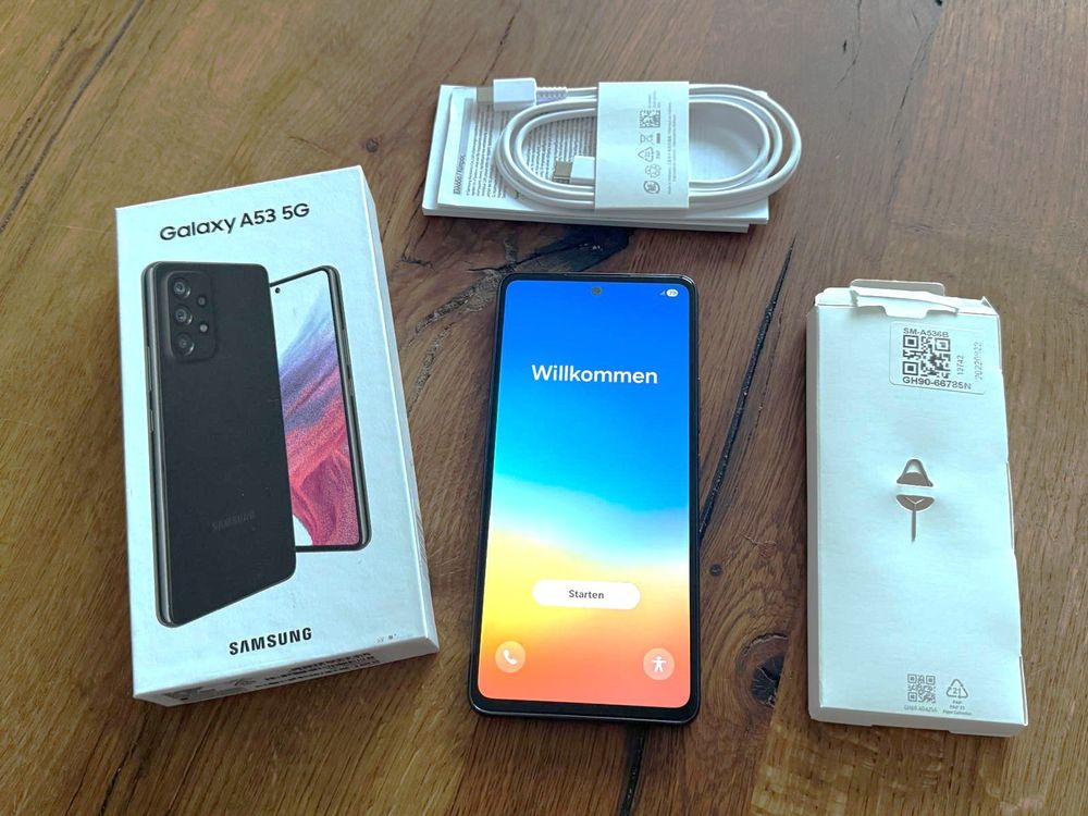 Samsung A53 5G Dual SIM inkl. OVP, im Top Zustand (Gebraucht) in ...