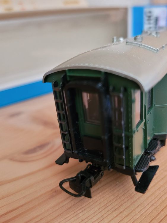 Märklin H0 4134 - Eilzug-Wagen DB grün 2. Klasse OVP (Gebraucht) in ...