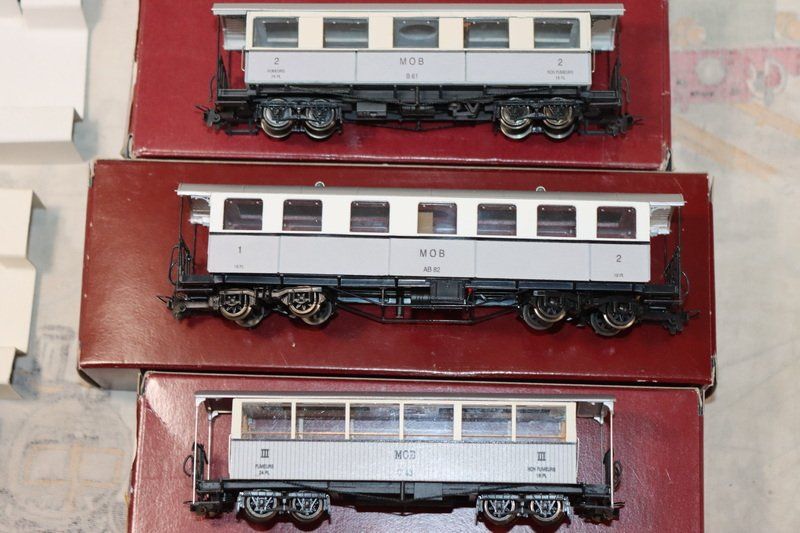 3 Bemo MOB Wagen ( 336 ) (Gebraucht) in Kerzers für CHF 1124 – mit ...
