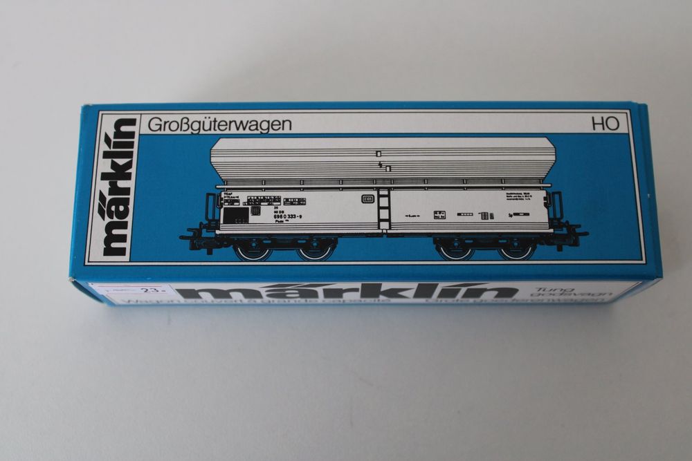 H0 WS Märklin 4725 Güterwagen in OVP (Neu und originalverpackt) in ...