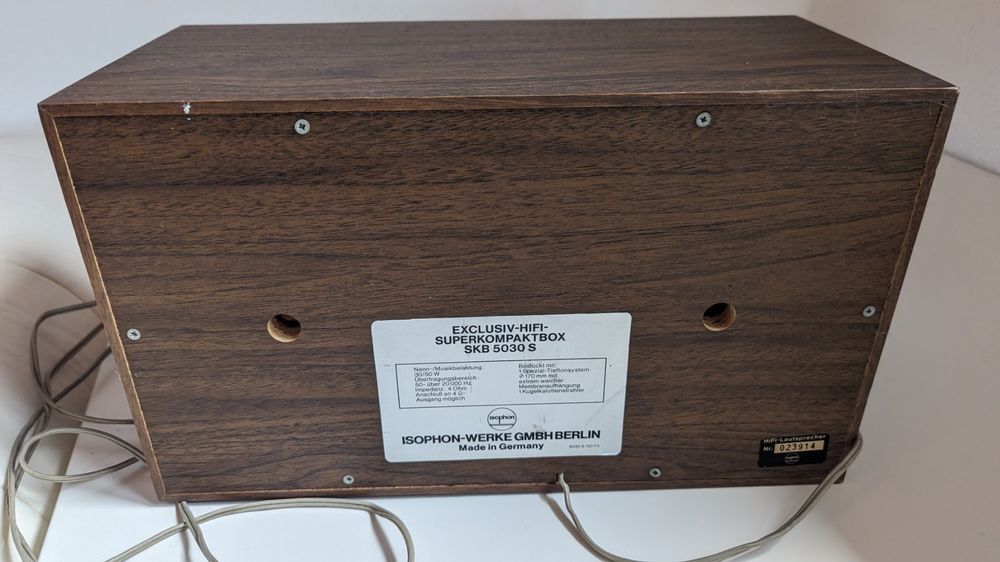 Lautsprecher, Musikbox, 50W, 4 Ohm | Kaufen auf Ricardo