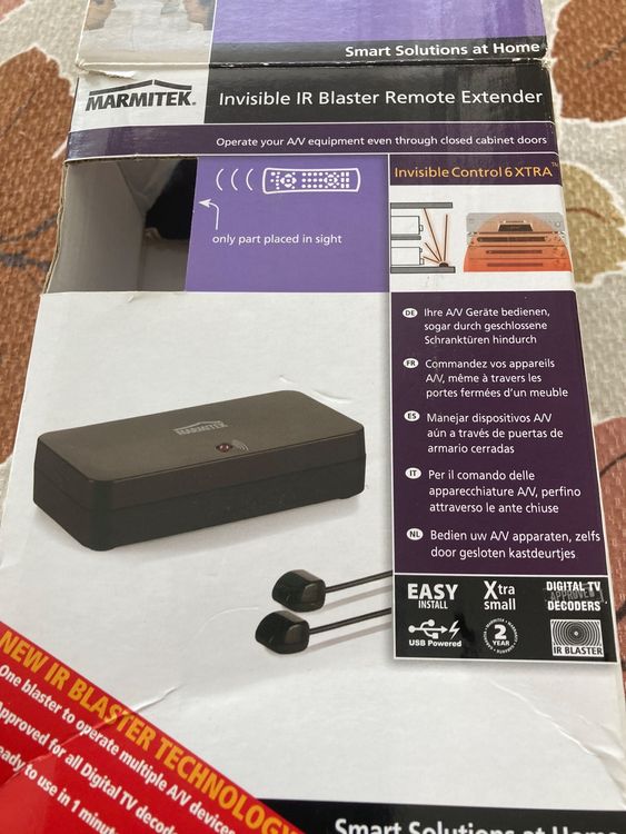 IR-KABEL ZUM VERBINDEN VON VERSTÄRKER ODER PLAYER MIT EINEM (Neu und ...