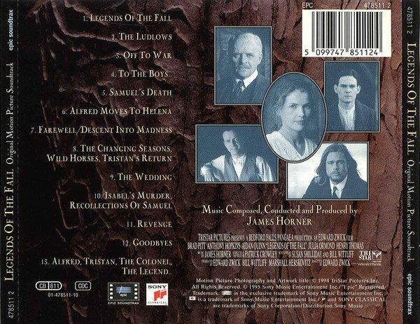 James Horner Legends Of The Fall Soundtrack F19 (Gebraucht) in Sessa ...