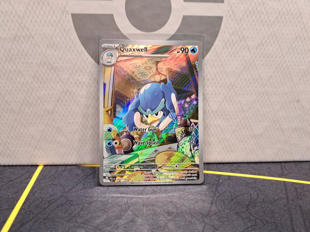 QUAXWELL AR 207/193 PALDEA EVOLVED PALEN POKEMON KARTE (Gebraucht) in ...