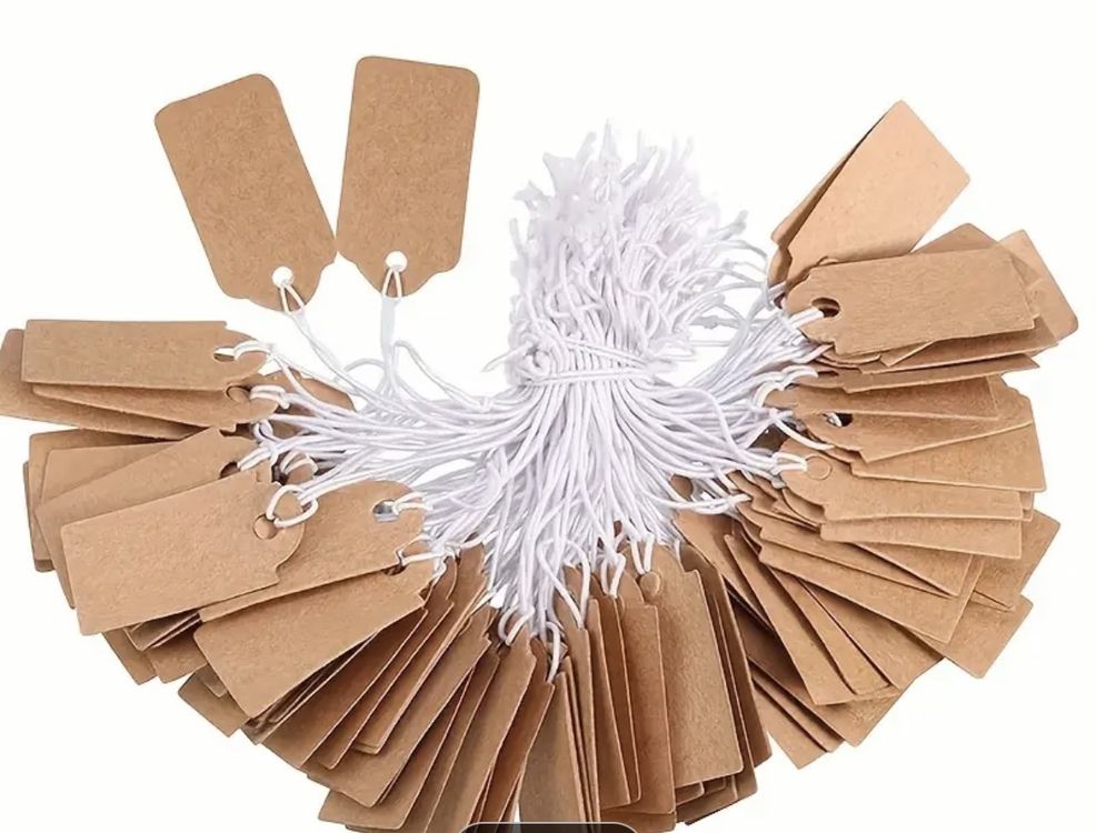 Etiketten Labels Preis Schilder Karton 100 Stück (Neu und ...