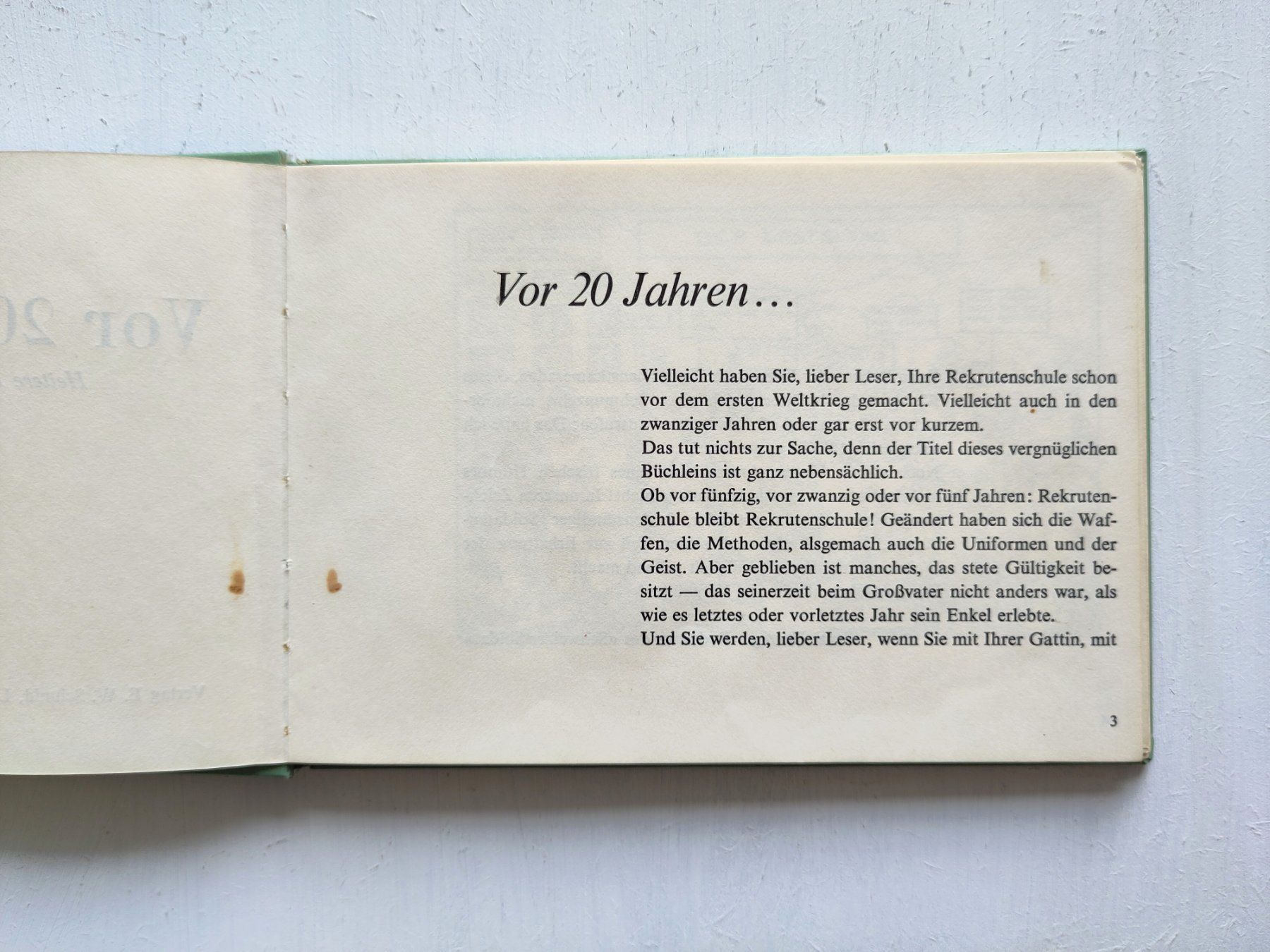 Eugen W. Schmid - Erinnerungen an die Rekrutenschule - 50er (Gebraucht ...