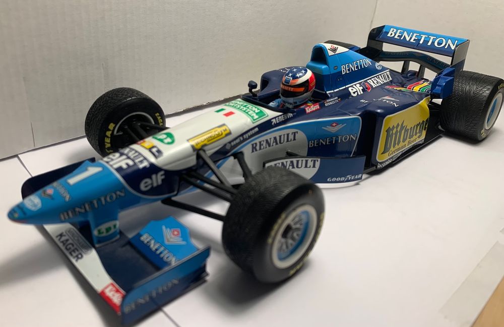 MINICHAMPS 1:18 F1 1995 BENETTON RENAULT B195 SCHUMACHER (Gebraucht) in Baden für CHF 90 – mit ...