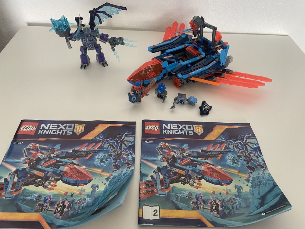 KOMPLETT LEGO Nexo Knights 70351 Falcon Fighter Gebraucht | Kaufen auf ...