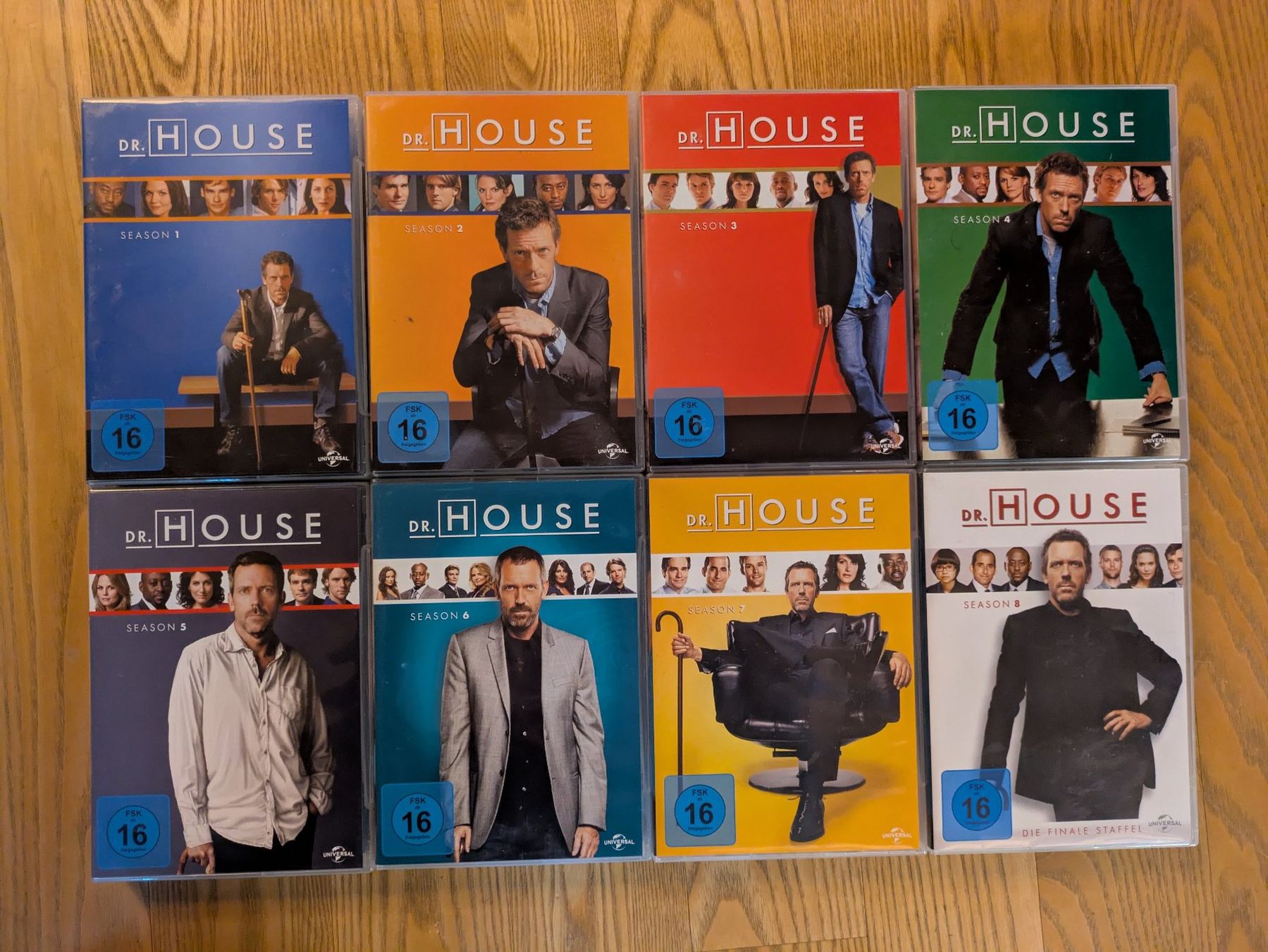 Dr. House - Die komplette Serie, Season 1-8 (46 Discs) (Gebraucht) in ...