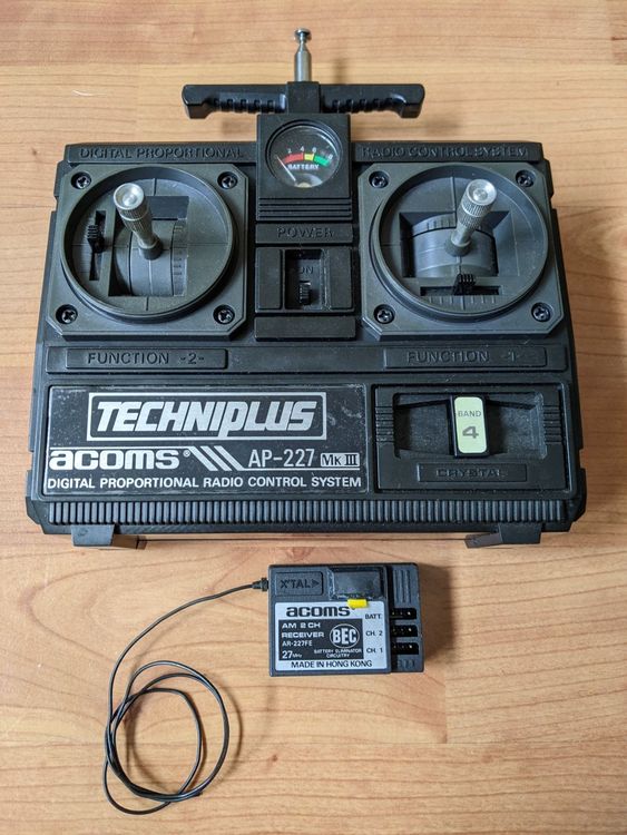Techniplus acoms 27MHz Fernsteuerung inkl. Empfänger (Gebraucht) in ...