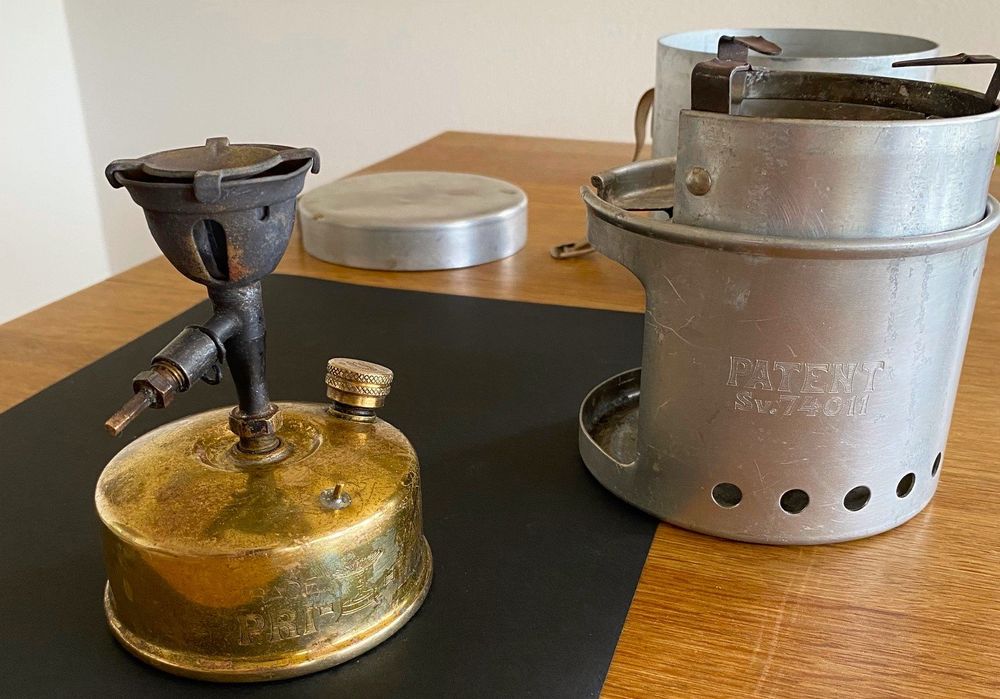 Rarität alter Camping Kocher Messing PRIMUS 71 SWEDEN 1930er (Gebraucht ...