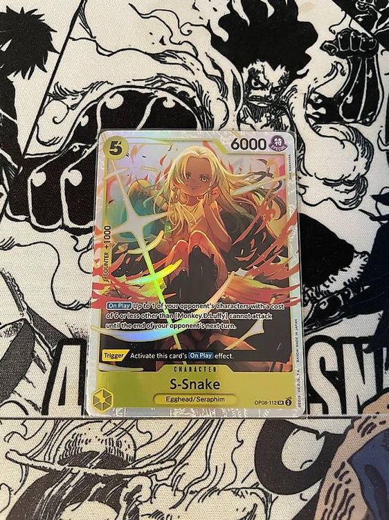 One Piece TCG: S-Snake (OP08-112) (V.1) (Neu (gemäss Beschreibung)) in ...