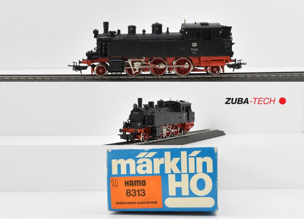 Märklin Hamo 8313 Dampflok BR 75 DB, H0 GS mit OVP | Kaufen auf Ricardo