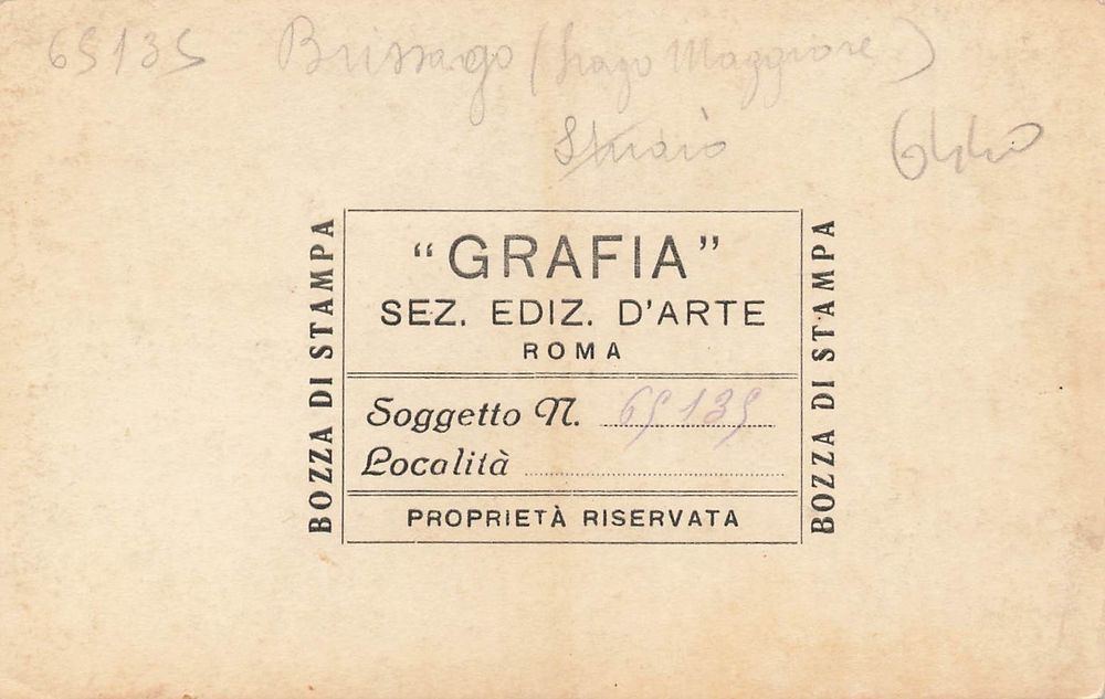 Bozza di stampa Brissago (Gebraucht) in Biasca für CHF 11 – mit ...