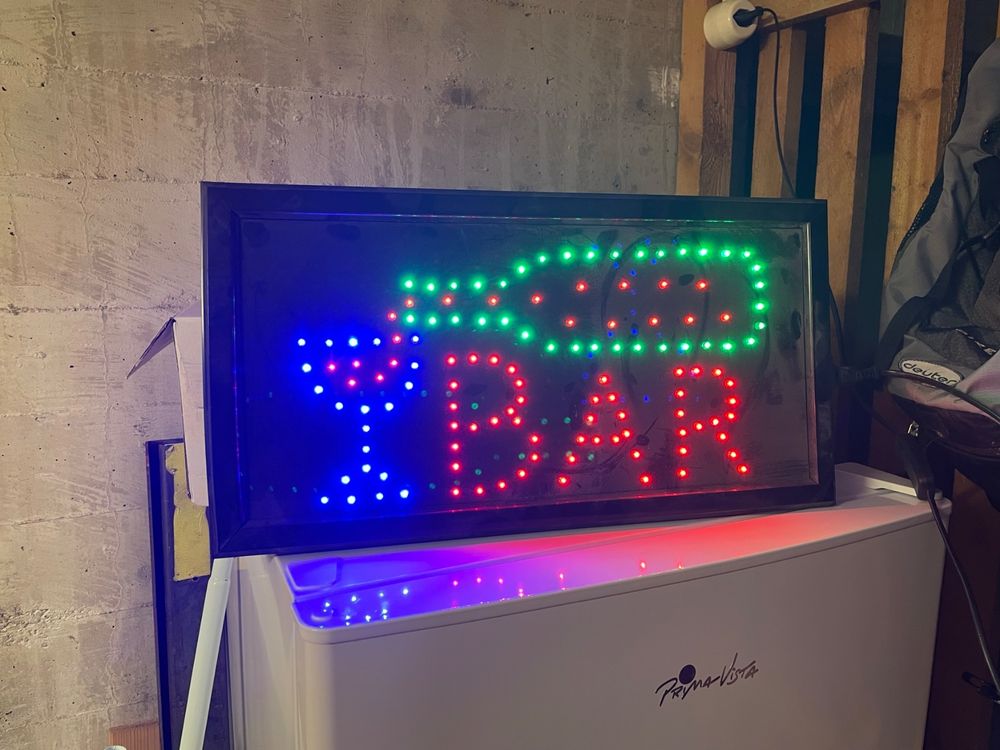 LED Leuchtreklame "BAR" | Kaufen auf Ricardo