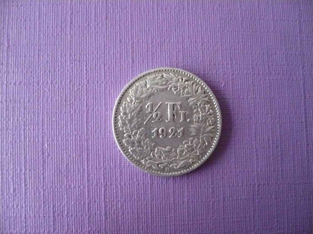 1/2 Franken 1921 | Kaufen auf Ricardo