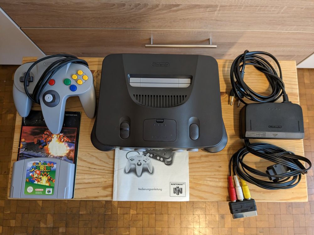 Nintendo 64 inkl. Controller und Mario 64 Spiel (Gebraucht) in ...