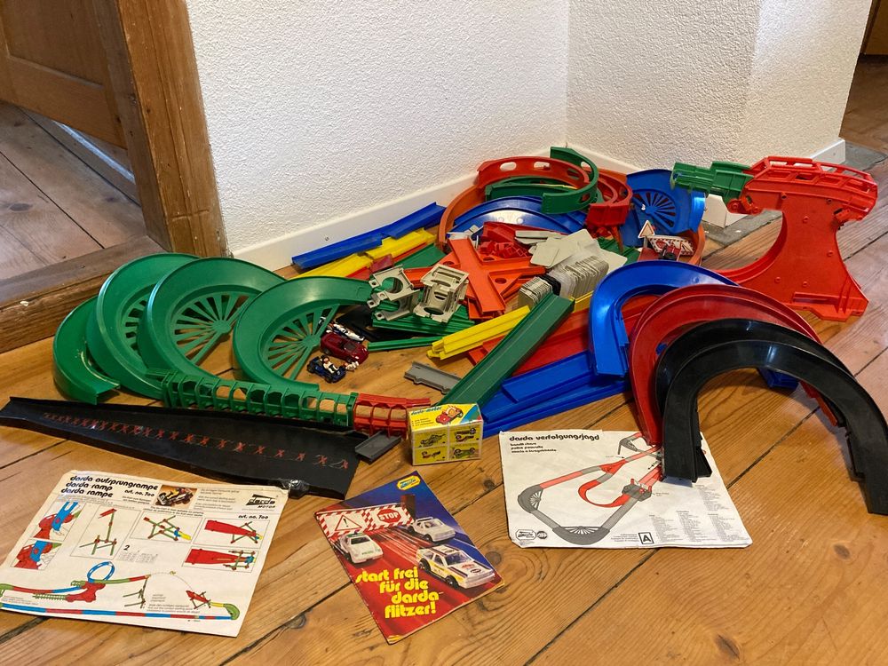 Darda Rennbahn - Grosses Set mit Sprungschanze | Kaufen auf Ricardo