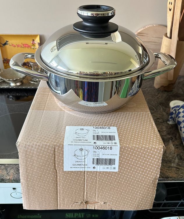 AMC Premium Cooking System 24 cm 4.4 L Visiotherm Smart neu (Neu und ...