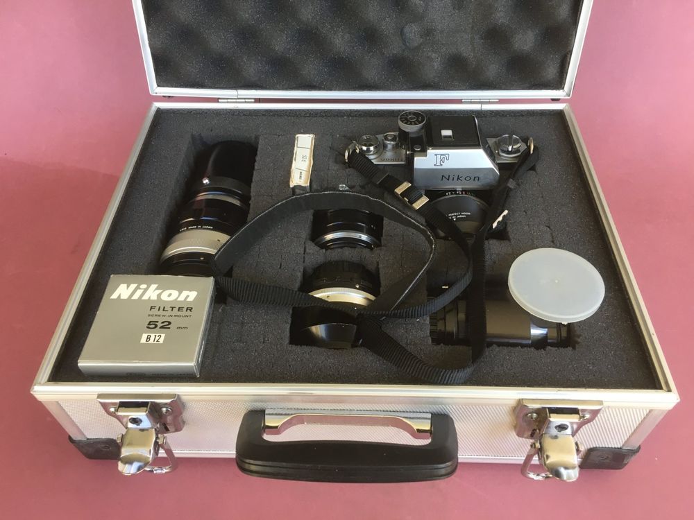 Nikon F Systemkamera in Alu-Photokoffer (Gebraucht) in Tafers für CHF ...