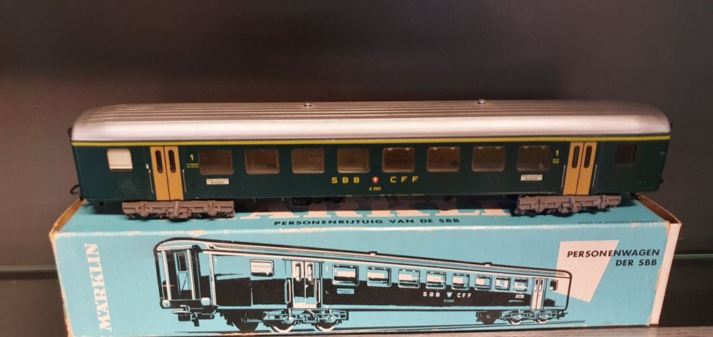 MÄRKLIN: SBB PERSONENWAGEN 1.KLASSE 4066 OVP (Gebraucht) in Biglen für CHF 17 – mit Lieferung ...