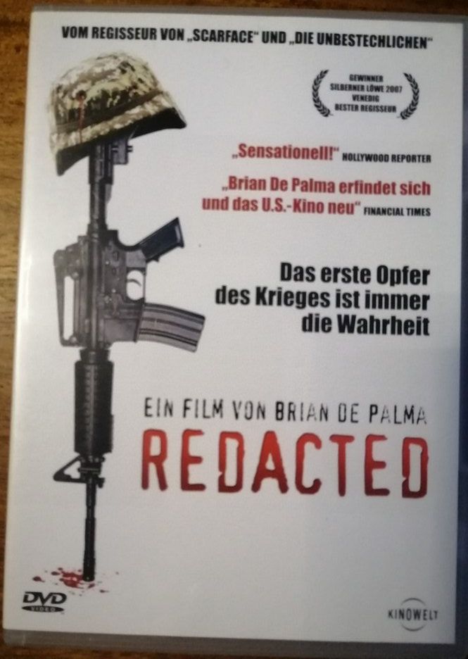 Redacted - Die Wahrheit stirbt zuerst (Brian de Palma) ©2007 (Gebraucht ...