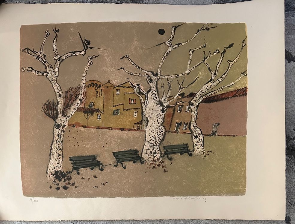 Marco Richterich Litho Handsig (Gebraucht) in Hochdorf für CHF 10 – mit Lieferung auf Ricardo kaufen