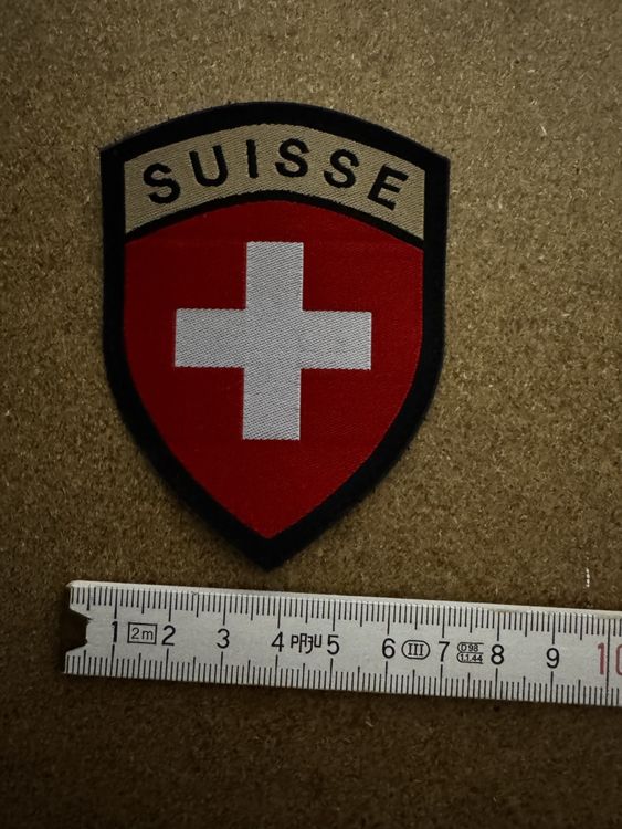 Aufnäher Patch Schweiz Suisse Schweizer Kreuz Armee Militär | Kaufen auf Ricardo