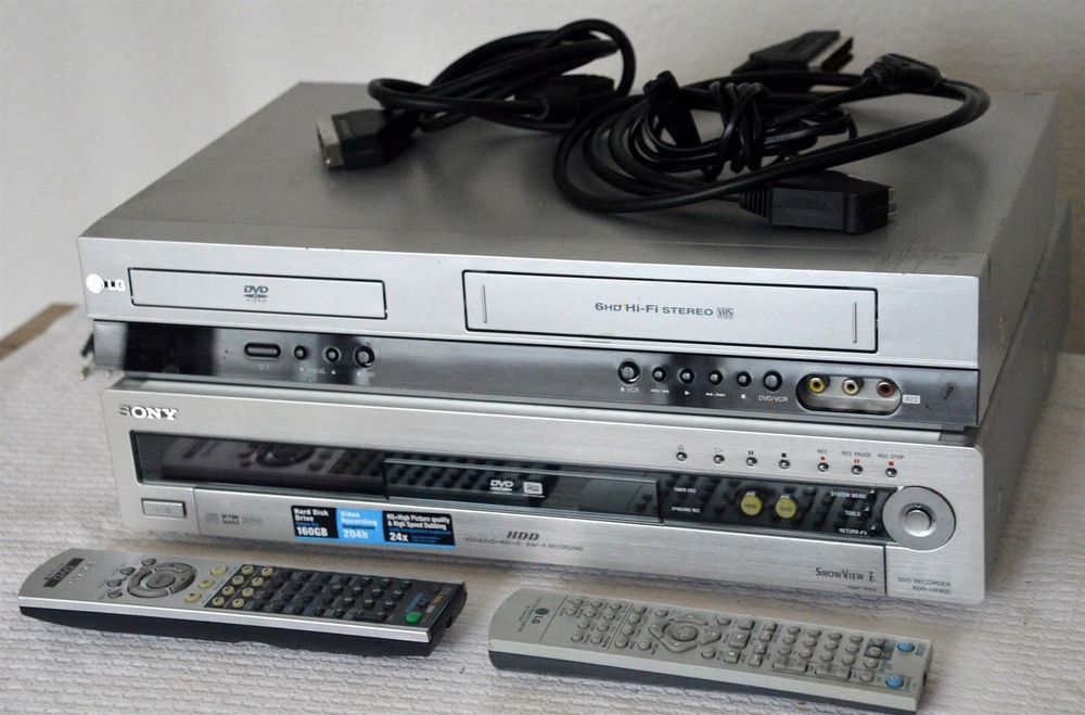VHS LG V280 DVD Sony RDR-HX900 160Gb (Gebraucht) in Collonges für CHF ...