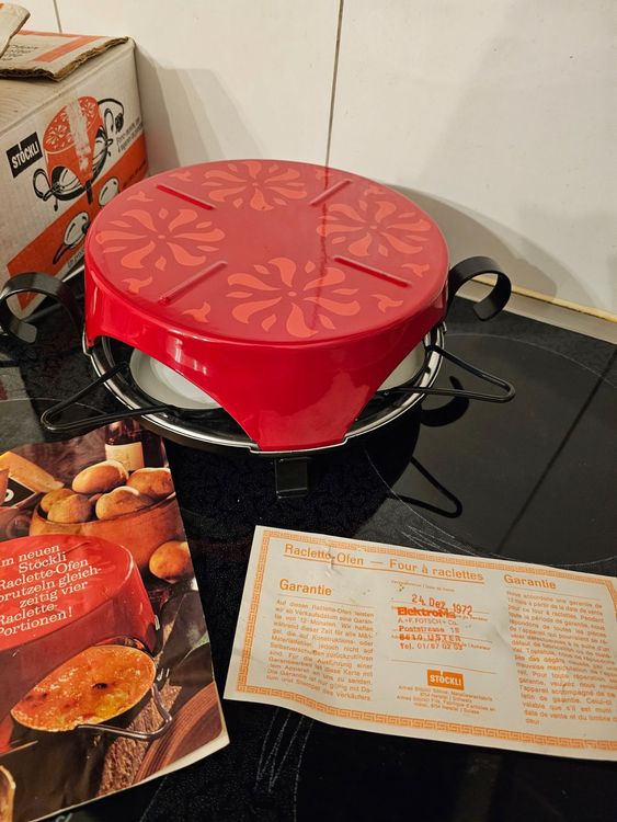 Raclette Ofen Stöckli-70 Jahre Vintage (Gebraucht) in Affoltern am ...