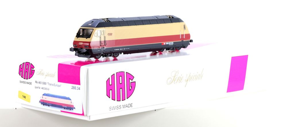 280.34 Re 460 TEE, AC-Lokpilot 5.0, HAG LED-Beleuchtung (Neu (gemäss ...