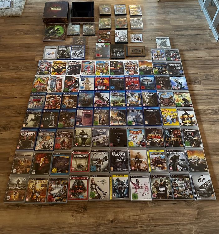 86 x Videospiele ab 1.- PS4 Wii Ps3 Pc | Kaufen auf Ricardo
