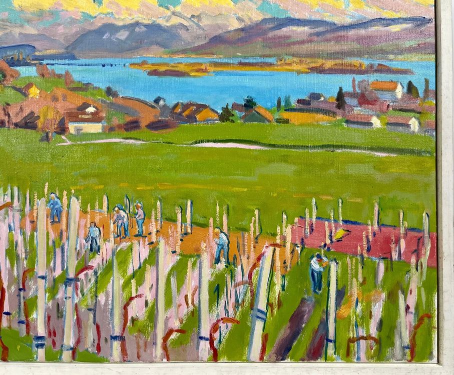 Karl Landolt (1925-2009) grosses Gemälde (Gebraucht) in Root für CHF 2815 – mit Lieferung auf ...