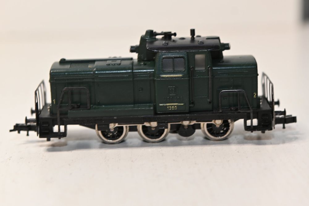 V 60 151 grün Fleischmann HO/DC mit OVP , läuft einwandfrei (Gebraucht ...