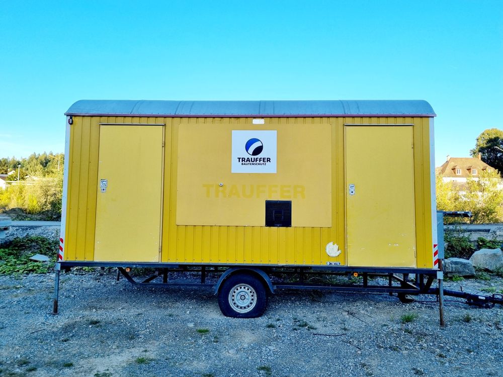 Bauwagen Platal PWE 50 A mit Gasheizung und Strom | Kaufen auf Ricardo