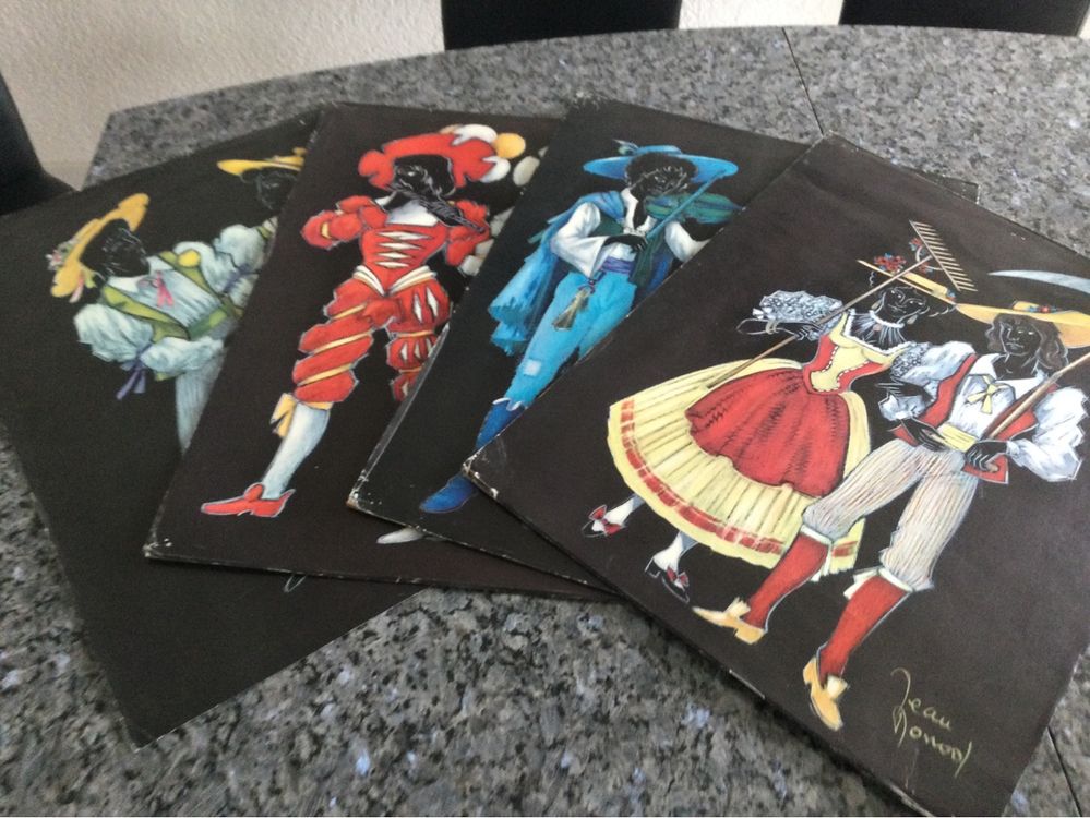 4 Posters Fêtes des Vignerons 1977 de l’artiste Jean Monod | Kaufen auf ...