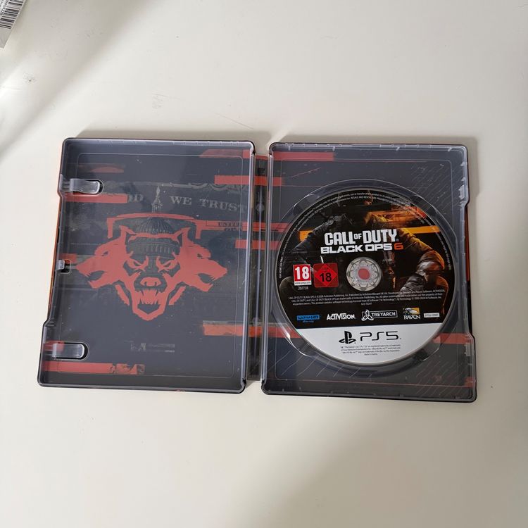PS5 Call of Duty Black Ops 6 – Steelbook Hülle (Gebraucht) in ...