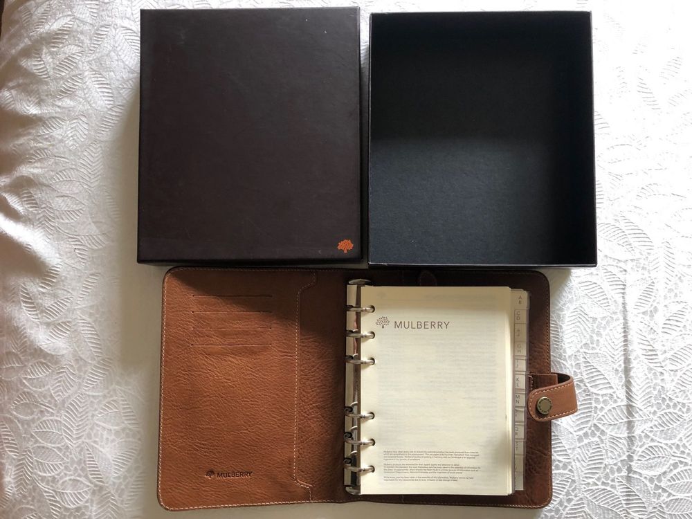 Original Mulberry Filofax (braunes Leder) | Kaufen auf Ricardo