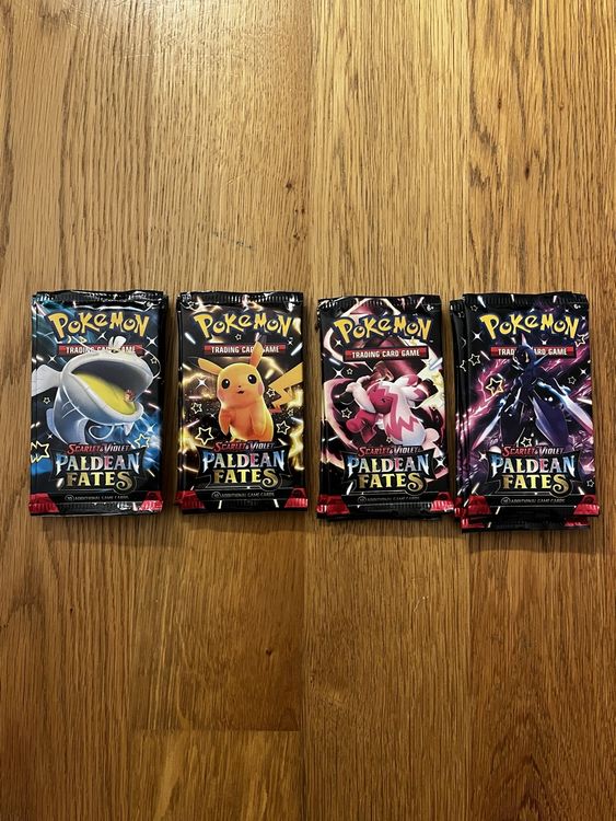 POKÉMON - Scarlet & Violet: Paldean Fates - BOOSTER EN (Neu und ...