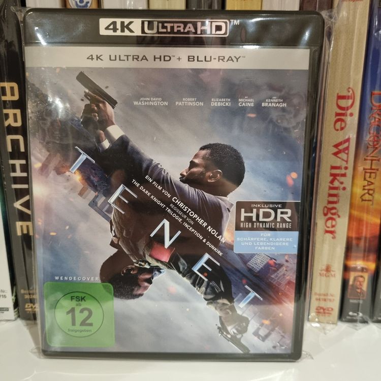 Tenet (4K Ultra-HD) (+ Blu-ray 2D) (+ Bonus-Blu-ray) | Kaufen auf Ricardo