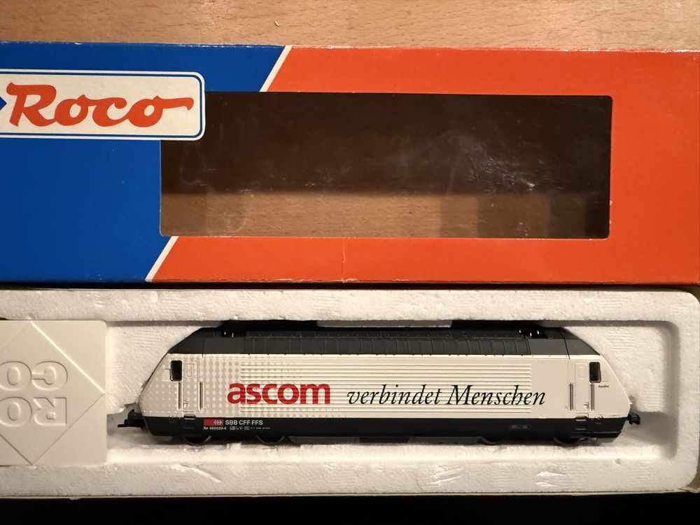 Roco H0 43694 Lok SBB CFF FFS, Ascom, Selten! Top! (Gebraucht) in Saas ...