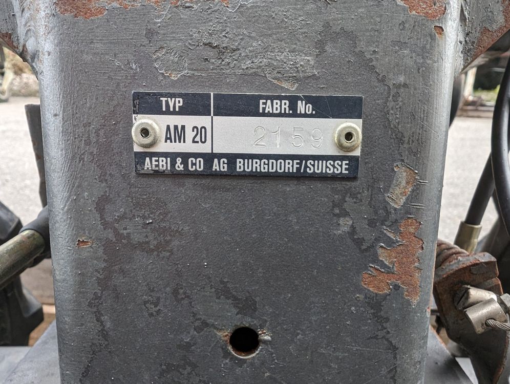 Aebi AM20 Motormäher (Defekt) in Dietschwil für CHF 755 – nur Abholung ...