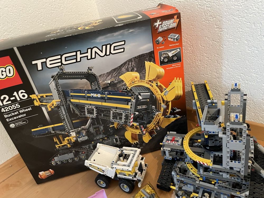 Lego Technic 42055 Bucket Wheel Excavator, used (Gebraucht) in ...