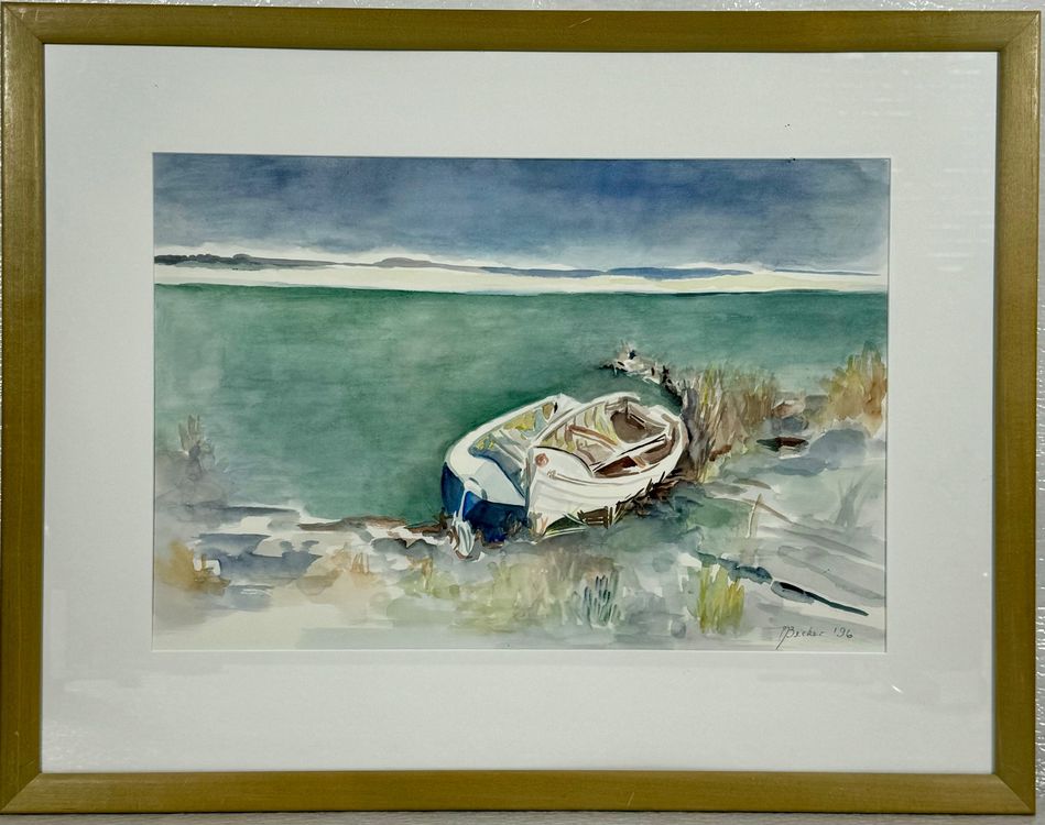 Sehr Schöne Meeresküste Aquarell Signiert M.Becker (Gebraucht) in Root für CHF 10 – mit ...