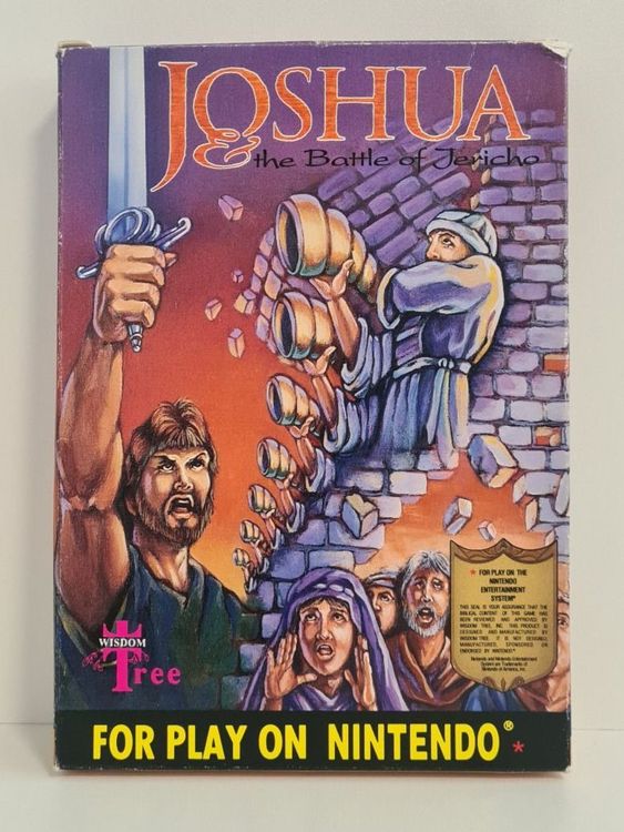 Joshua Battle of Jericho CIB Nintendo NES US-NTSC Bible Game (Gebraucht ...