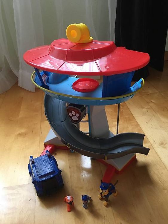 Paw-Patrol Station inkl. Chase mit Auto (Gebraucht) in Reitnau für CHF ...