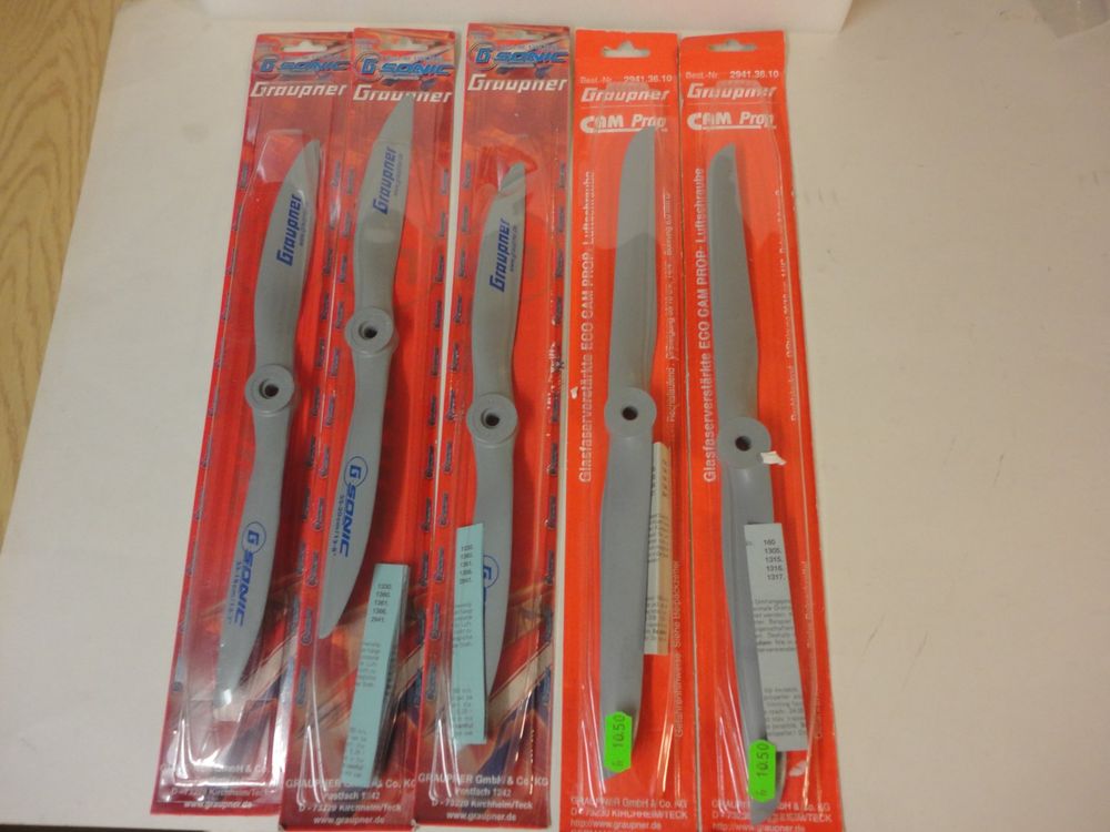 Graupner Flugmodell Propeller G-Sonic CAM Prop neu (Nuovo e nell ...