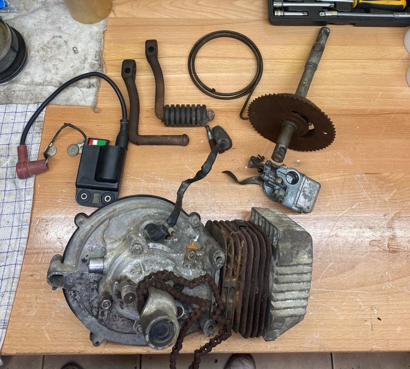 Piaggio Ciao/Si/Bravo Kickstartermotor Komplett | Kaufen auf Ricardo